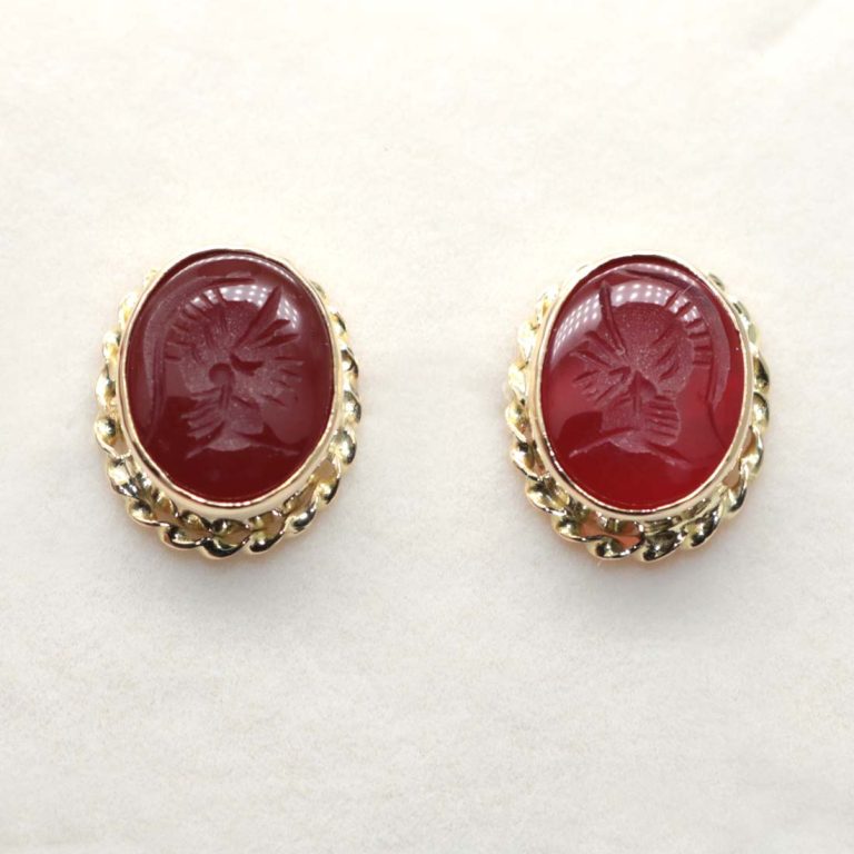 Orecchini corniola piccola - Gioielli Sardi Filigrana Sardegna ...